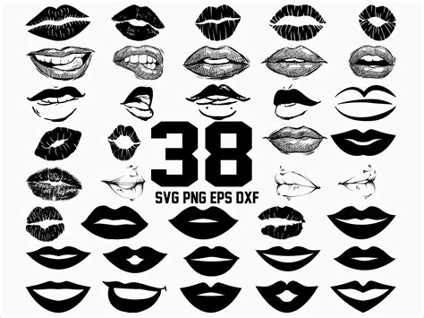 Kiss Svg File Lips Svg Kisses Svg Red Kiss Lips Kissing Etsy