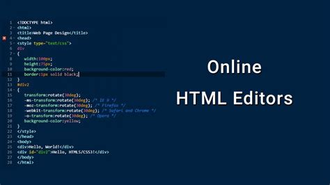 10 best free online html editors onaircode