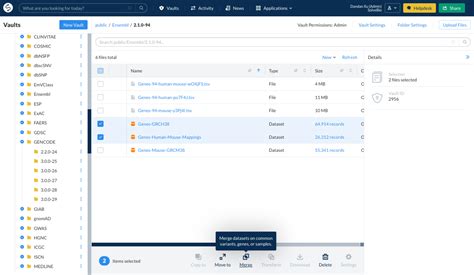 variant comparison workflow solvebio docs