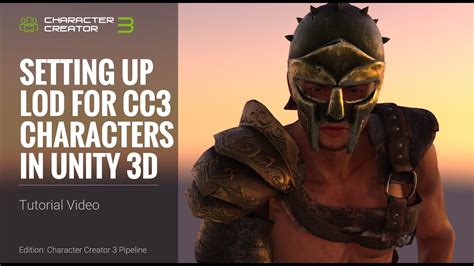 character creator 3 tutorial setting up lod for cc3