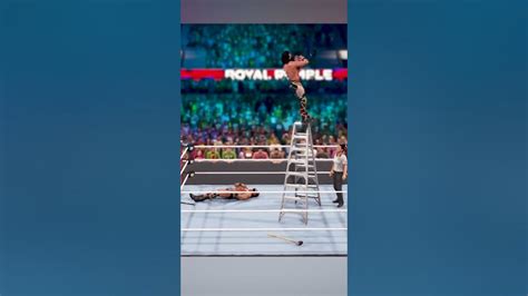 Seth Freakin Rollins Insane Ladder Jump Wwe 2k23 Wwe Ytshorts