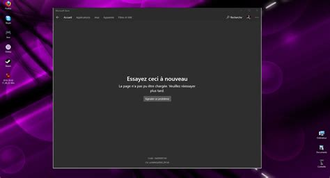 erreurs 0x000001f4 et 0x00000194 microsoft store win 10 4 par