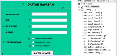 aplikasi mini bank 1 langkah langkah