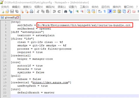 [solved] git clone error error setting certificate verify locations