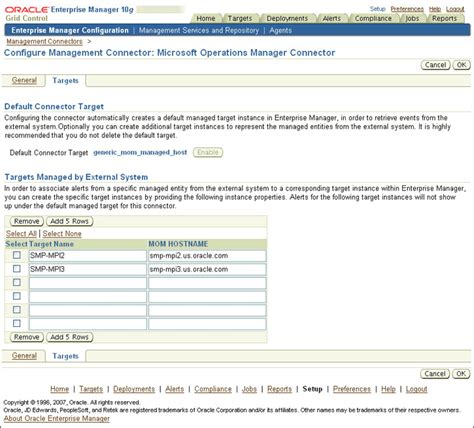 install mom connector framework installing and