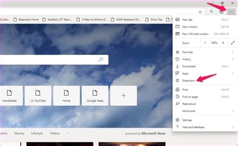 how to install chrome extensions in microsoft edge