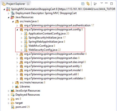 create a java shopping cart web application using spring