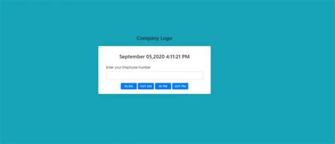 employee attendance record system using php sourcecodester