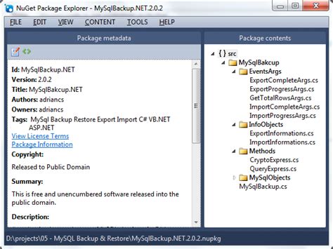 c source code failed to published via nuget stack