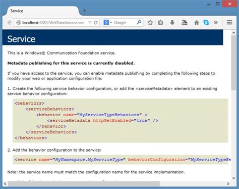 consuming wcf service using javascript