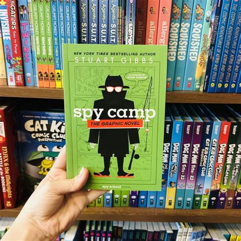 Spy Camp The Graphic Novel Book By Stuart Gibbs Anjan