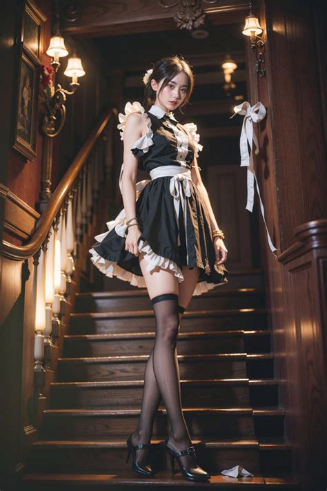Ai 女仆大姐姐 美女手机静态壁纸 美女手机壁纸下载 元气壁纸