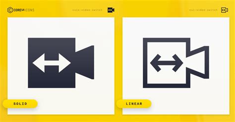 video switch icon · svg png javascript and webfont · coreui icons