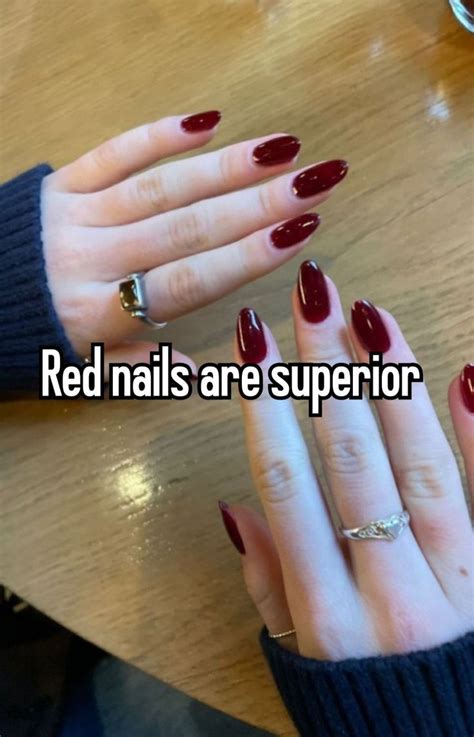 Pin By જ⁀ ᥫ᭡ℳ𝘰𝘰𝘯𝘪𝘦♡ິ𐙚 On 𝓦𝓱𝓲𝓼𝓹𝓮𝓻𝓼 ꨄ︎ Red Nails Pretty Nail Colors