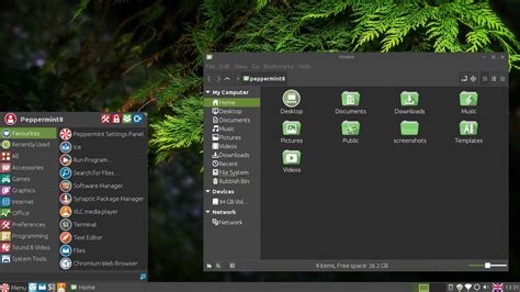 screenshots peppermint the linux desktop os