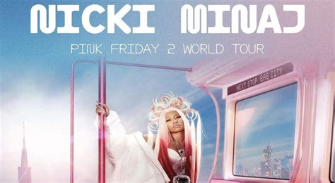 Nicki Minaj Announces Second Leg Of Us Shows For Pink Friday 2 Tour