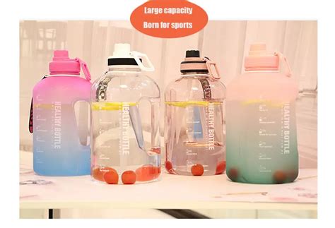 Gourde Bouteille Deau De Sport Grande Capacité 2 2 L Bouteille Deau