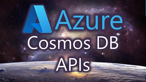 understanding azure cosmos db apis youtube