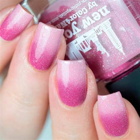 Ombre Nials In Pink Shades Pinlnails Squarenails ️ There Is No Need