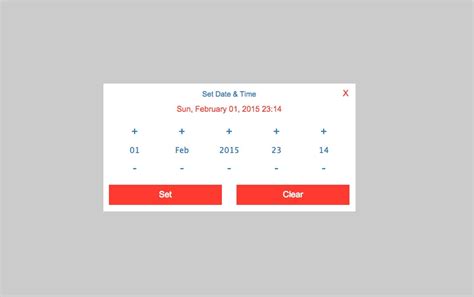 responsive jquery date time picker for mobile