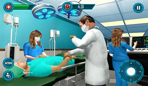 دانلود بازی Hospital Er Emergency Heart Surgery Doctor Games برای