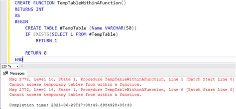 sql server create temp table sql server guides