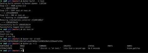 docker dockerfile won´t run cmd properly or ports are not exposed