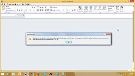 excel file not open due to permission issue