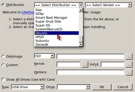 boot usb drive from grub