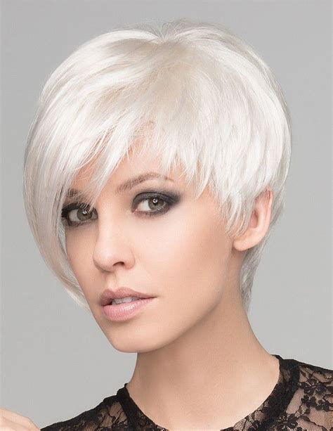 Pixie Cut Ladies White Wig Uk