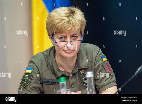 Kyiv Ukraine August 17 2023 Commander Of The Medical Forces Of