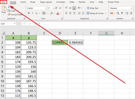 How To Perform A Correlation Test In Excel Sheetaki
