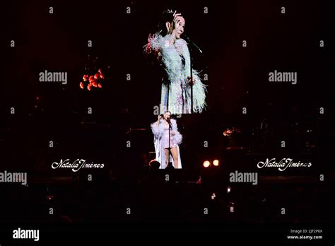 Miami Florida August 26 Natalia Jiménez Performs During Her