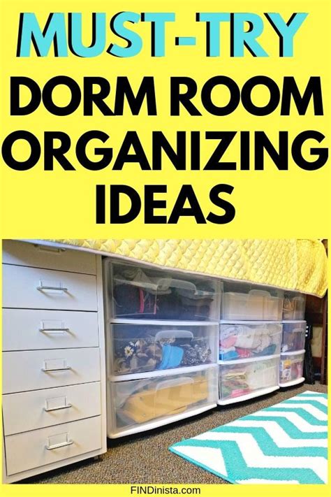 How To Organize A Dorm Room Looking For Easy Ways To Save Space In A
