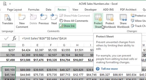 how to hide comments formulas overflow text and gridlines in excel