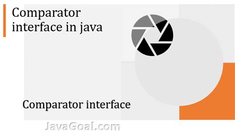 comparator interface in java and java comparator interface example