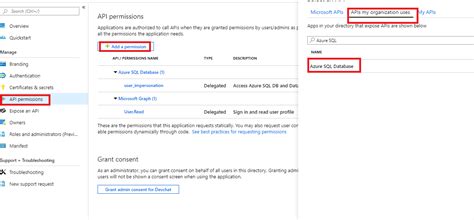 how to connect azure database with active directory