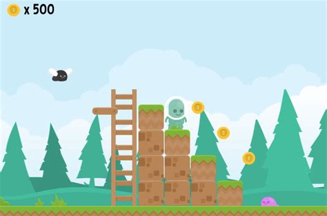 create a platformer game with gdevelop