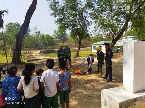တောင်ပြိုလက်ဝဲမြို့၌ မီးဘေးအန္တရာယ် ကြိုတင်ကာကွယ်နိုင်ရေးအတွက