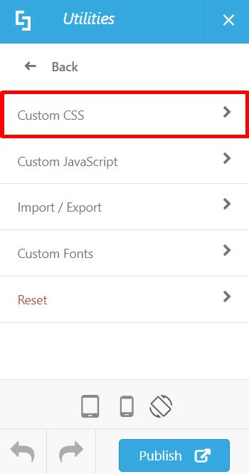 [classic experience only] how to align your site s menu and search bar