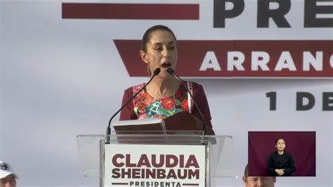 Claudia Sheinbaum Se Equivoca En El Arranque De Campaña Que Siga La