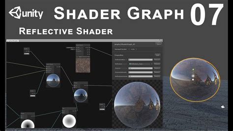 unity 2018 shader graph tutorial 07 reflections youtube