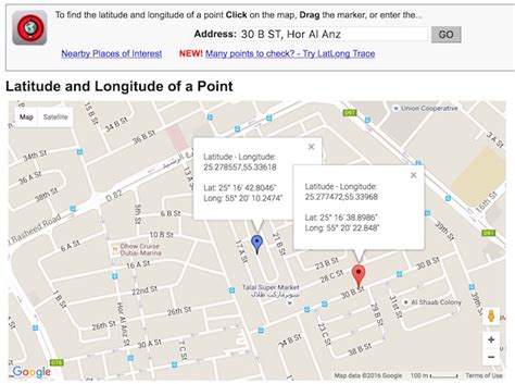 latitude and longitude and gps map coordinates converter