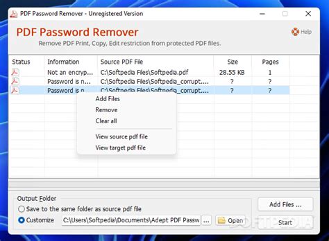 download adept pdf password remover 3 6