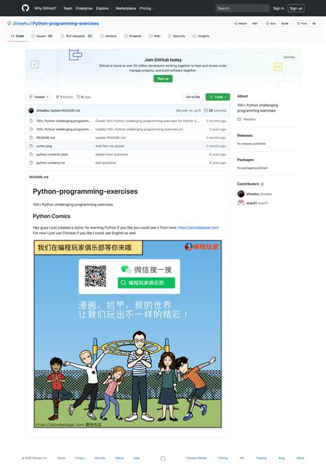 the top 7 best github repositories to learn python by