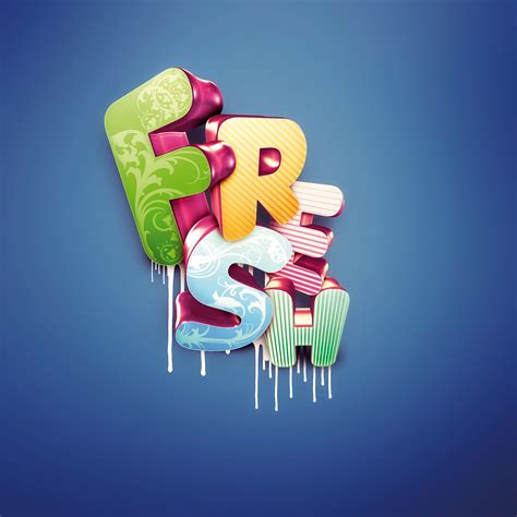 photoshop tutorial master 3d type effects digital arts
