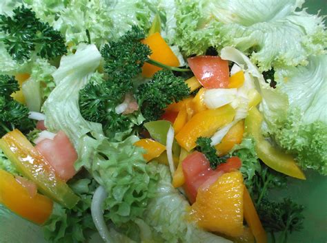 Ensalada De Lechuga Con Mango
