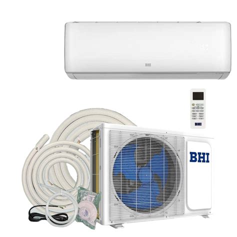 Bhi Climatiseur Sans Conduit Mini Split 12 000 Btu 17 Seer Avec