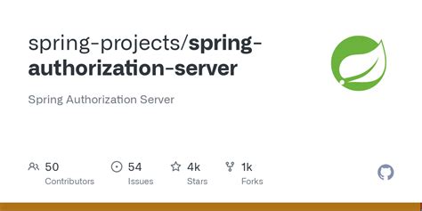github spring projects spring authorization server spring