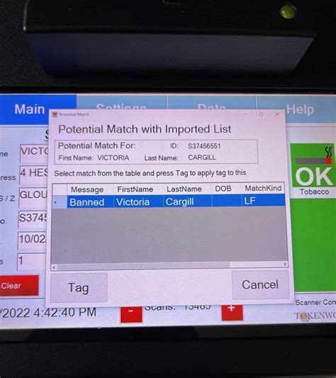How To Upload Tag List On Agevisor Touch Agevisor Pos Tokenworks Support
